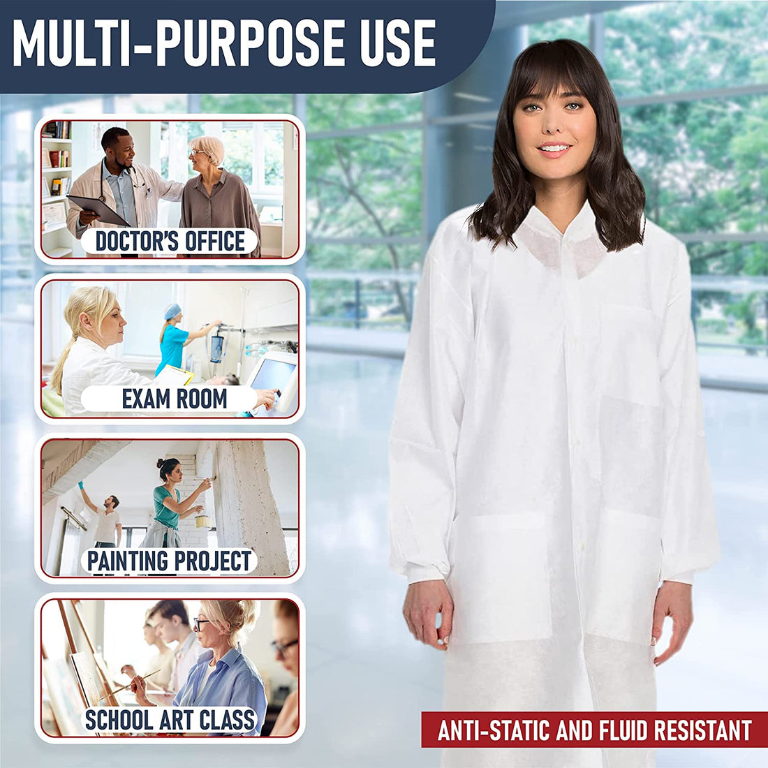 Disposable Lab Coats: Workplace Hygiene – Medical Nation