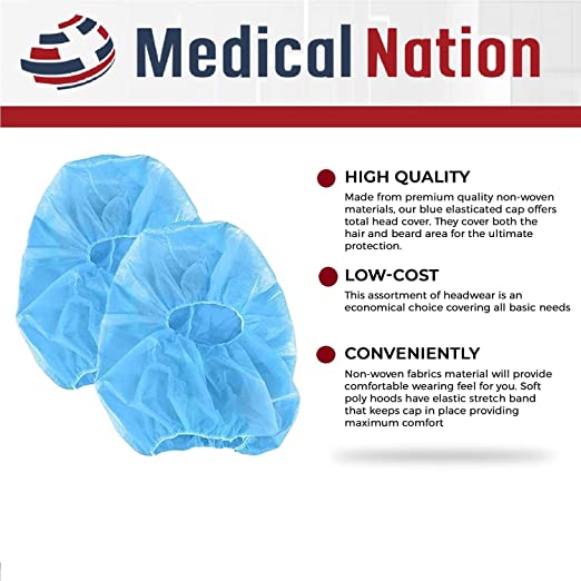 Bouffant caps & Hair nets – Medical Nation